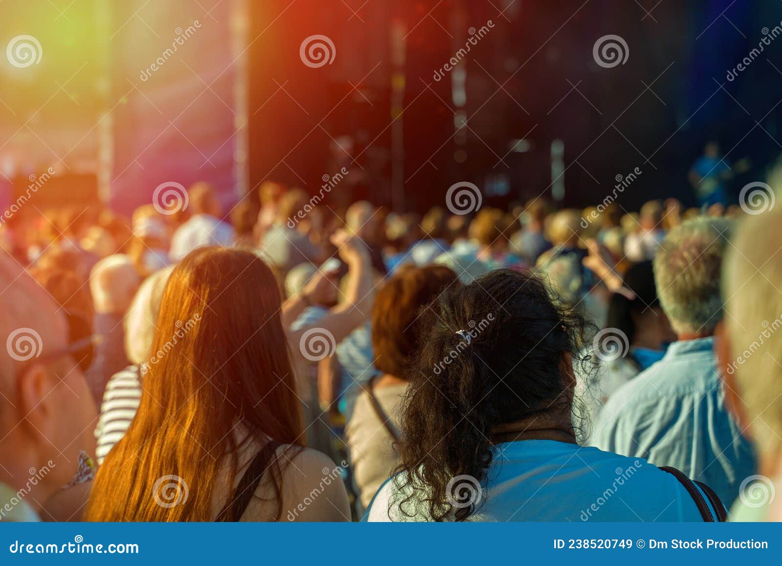 People Watching Performance Editorial Stock Image - Image of concert ...