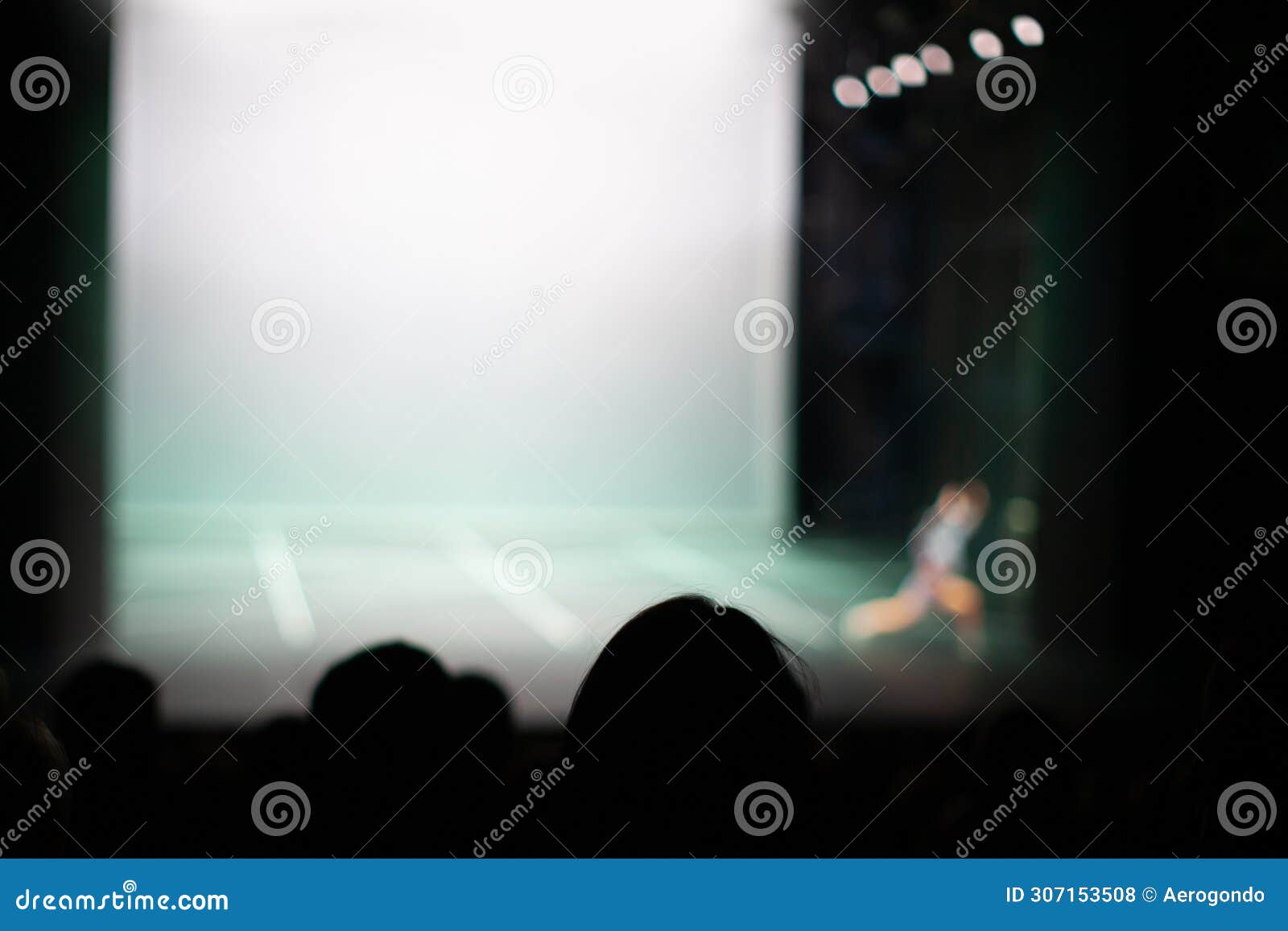 People Watching a Play at the Theater Stock Photo - Image of music ...
