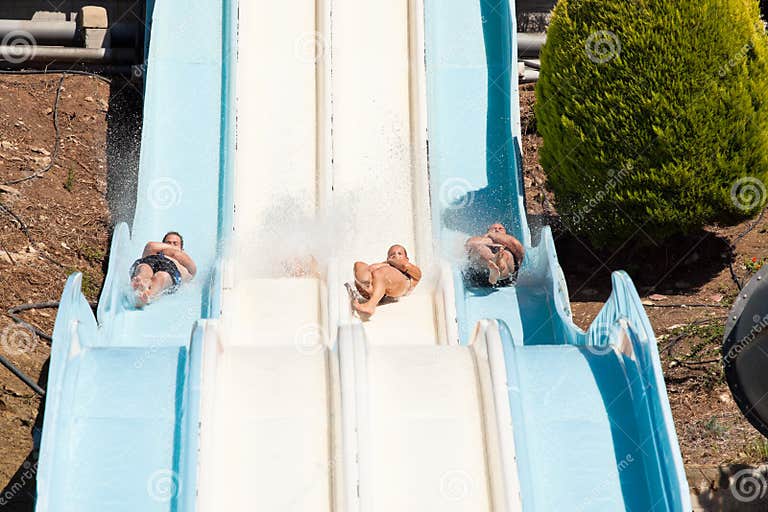 People at water park stock photo. Image of person, outside - 52736250