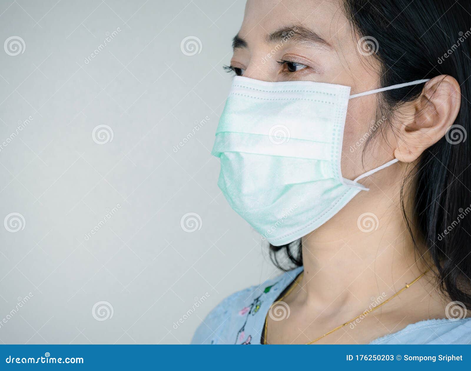 People Wearing Mask for Prevent Disease and Viruses Stock Image - Image ...