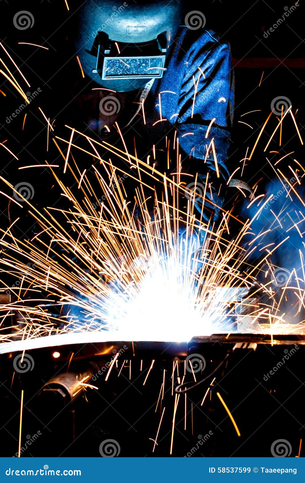 People welding industry stock image. Image of industrial - 58537599