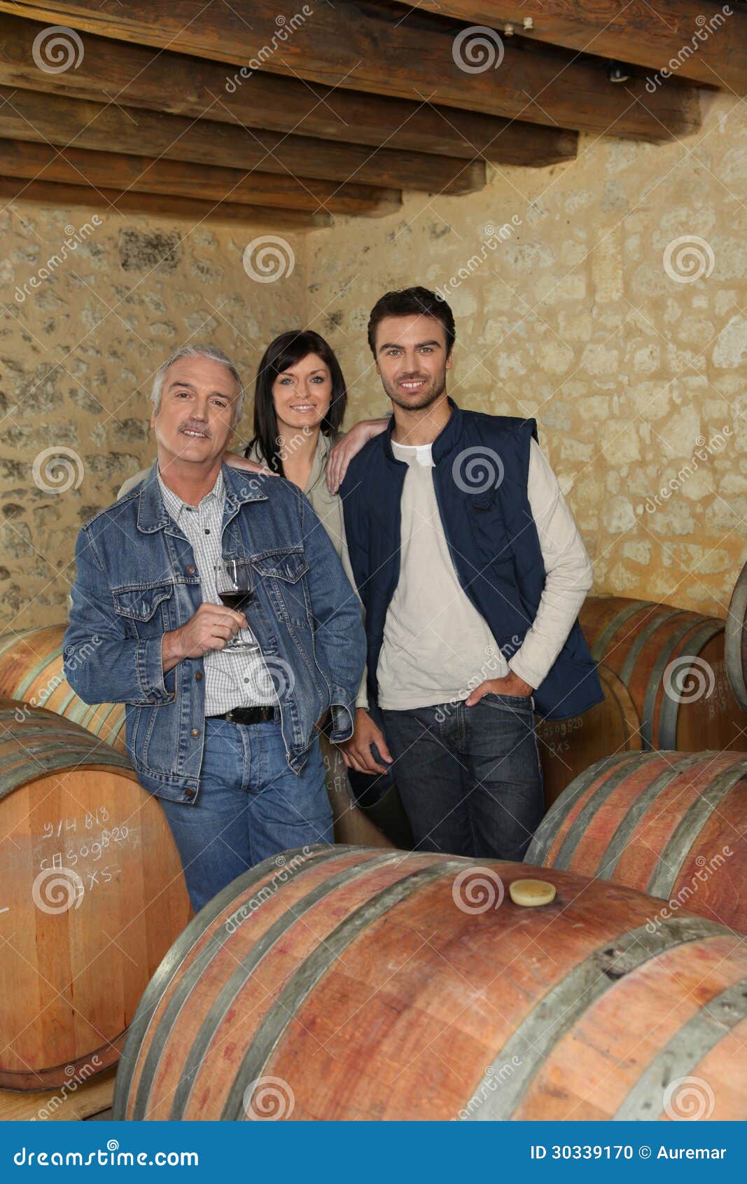People in a wine cellar stock photo. Image of drink, lifestyles - 30339170