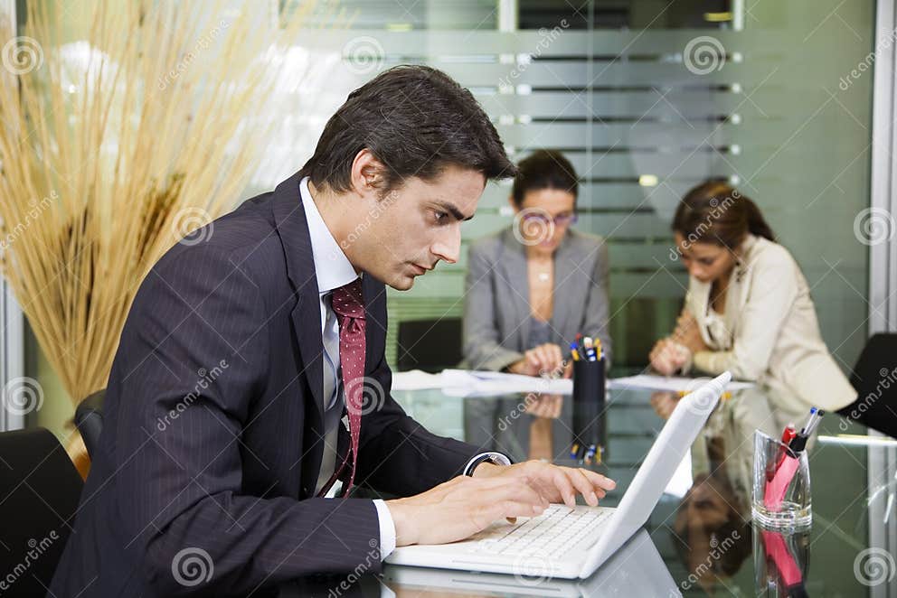 People at work stock image. Image of group, successfulness - 2684637