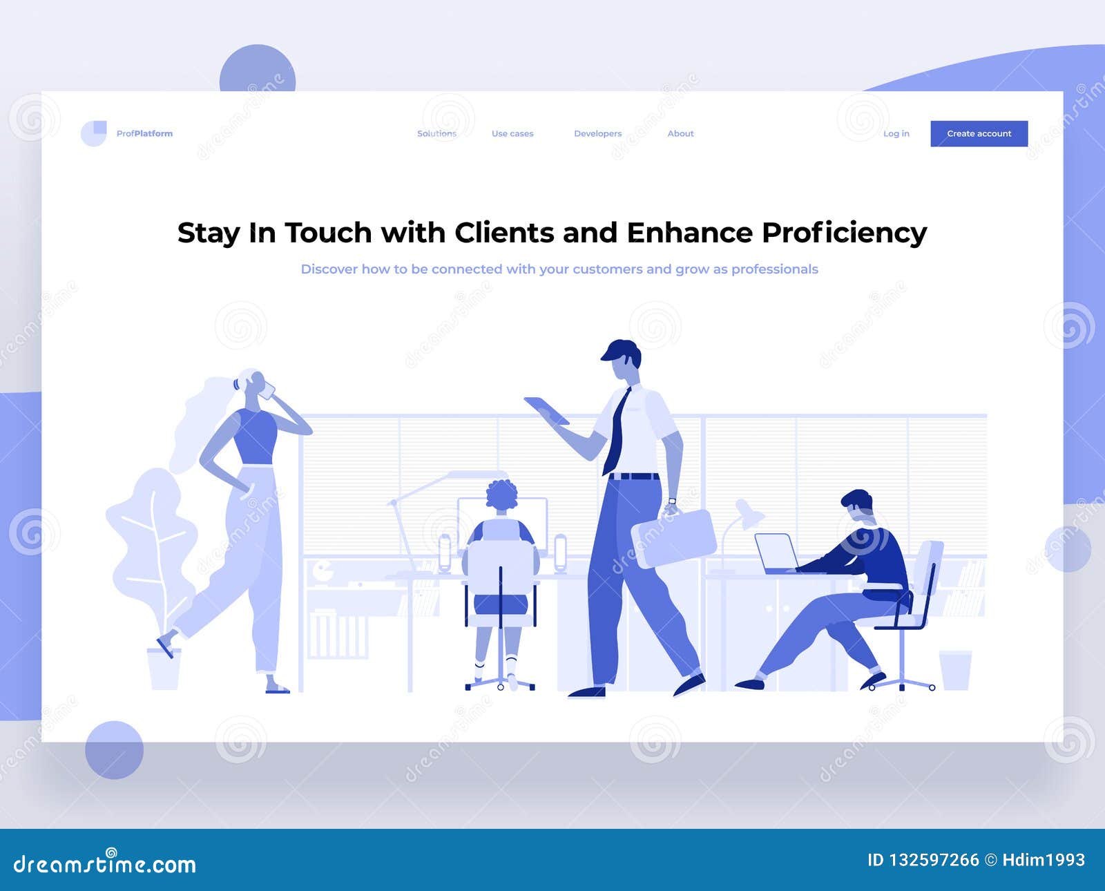 People Work Office Stock Illustrations – 226,789 People Work Office ...