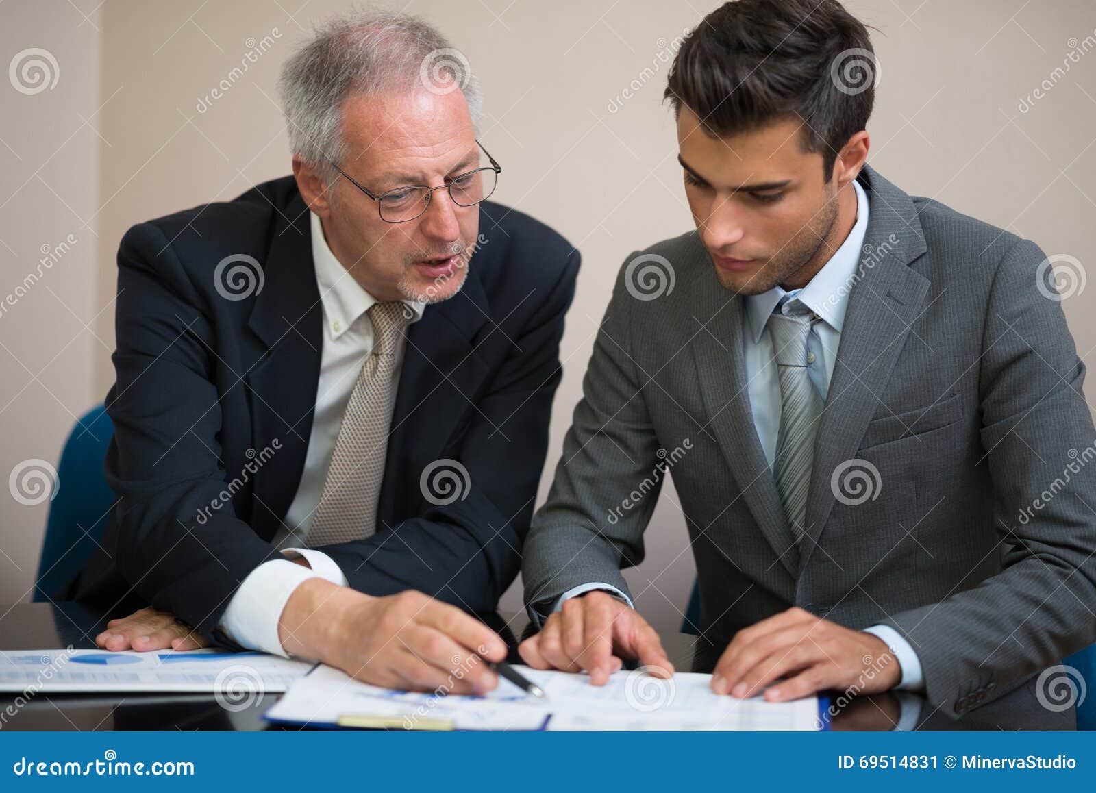 People at Work in Their Office Stock Image - Image of company ...