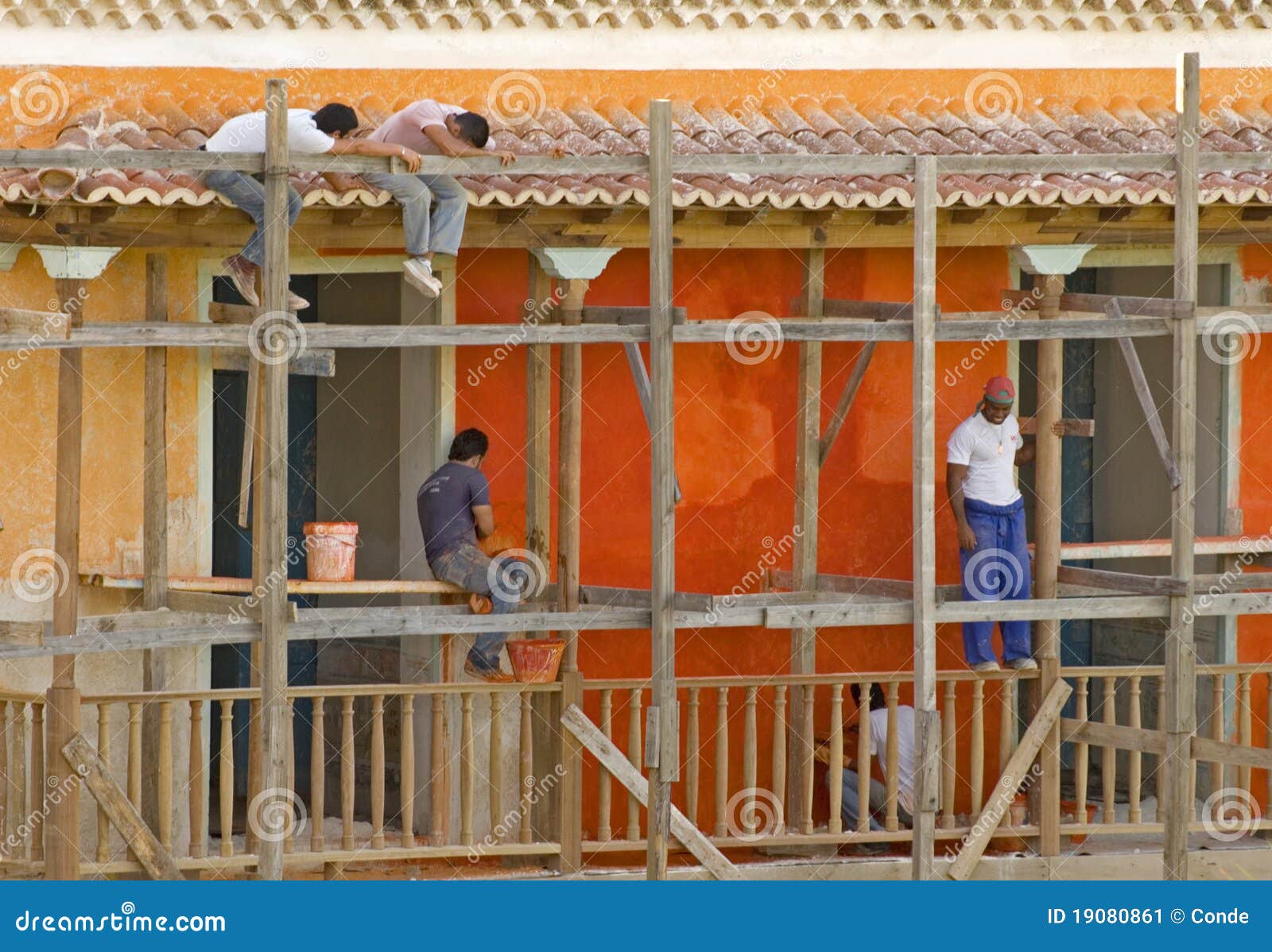 People working editorial photo. Image of caribbean, fidel - 19080861