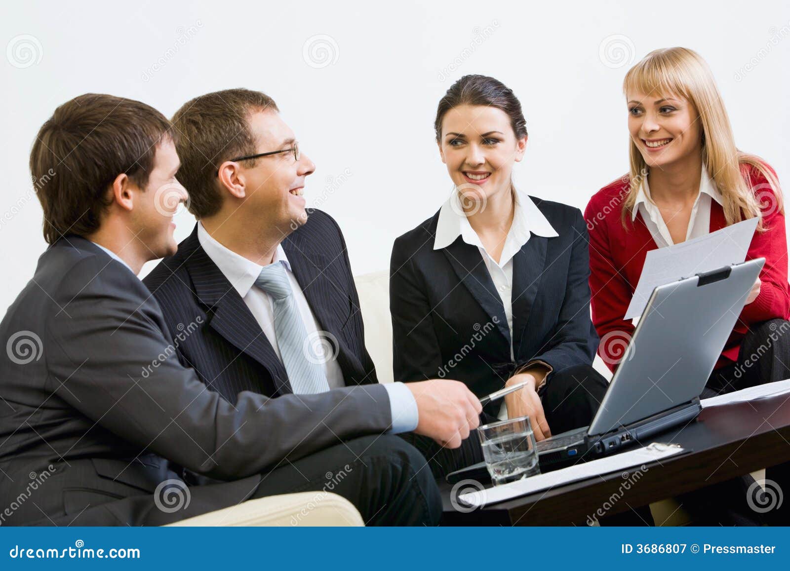 People are working stock image. Image of collar, businessman - 3686807