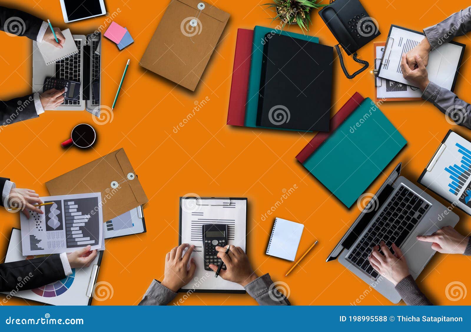 People Working Around a Table at Home Office. Stock Photo - Image of ... People Working Around a Table at Home Office. Stock Photo - Image of ...