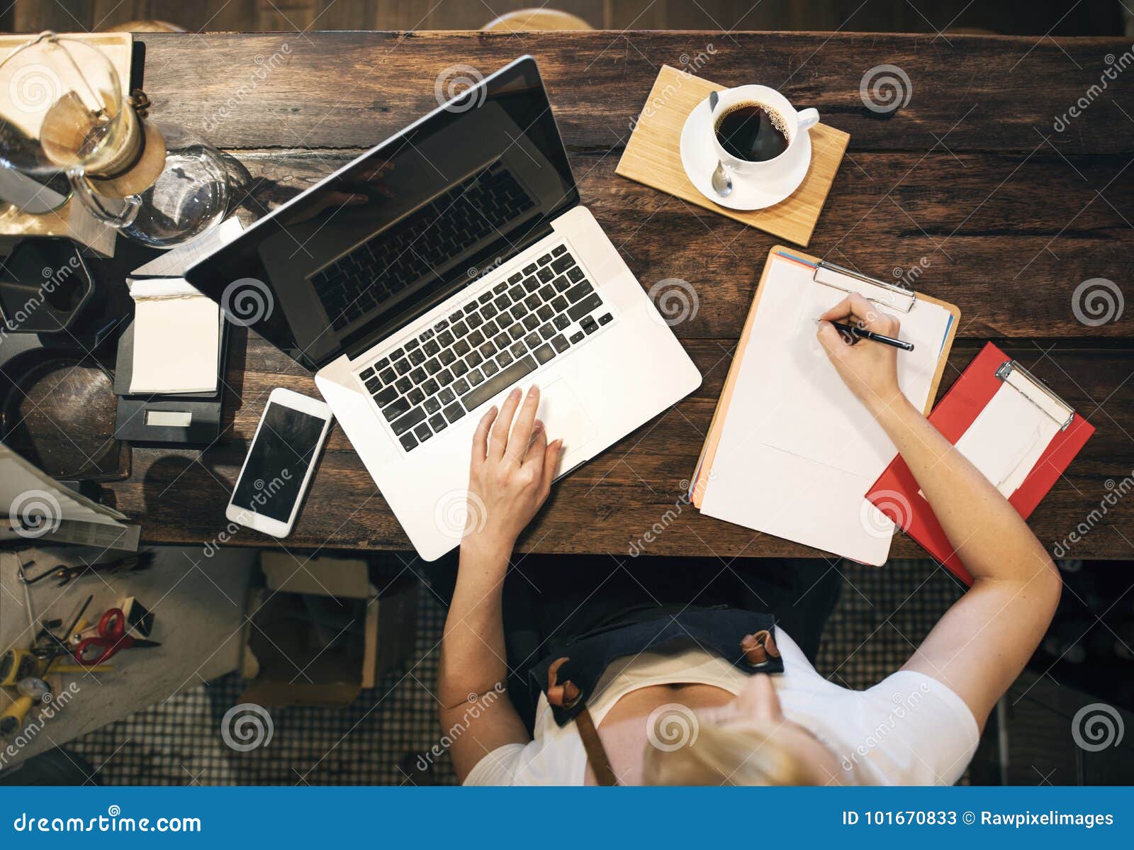 People Working in a Coffee Shop Stock Image - Image of enjoyment ...