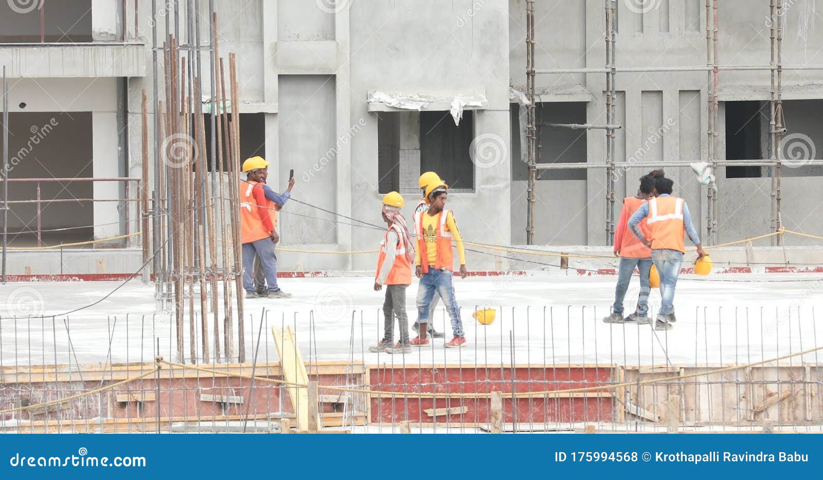 People Working at Construction Site Stock Footage - Video of office ...