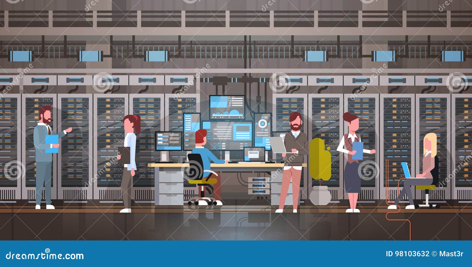 People Working in Data Center Room Hosting Server Computer Monitoring ... People Working in Data Center Room Hosting Server Computer Monitoring ...