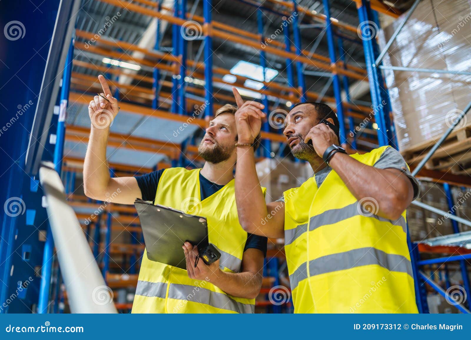 People Working in the Industry Field Stock Photo - Image of blond ...
