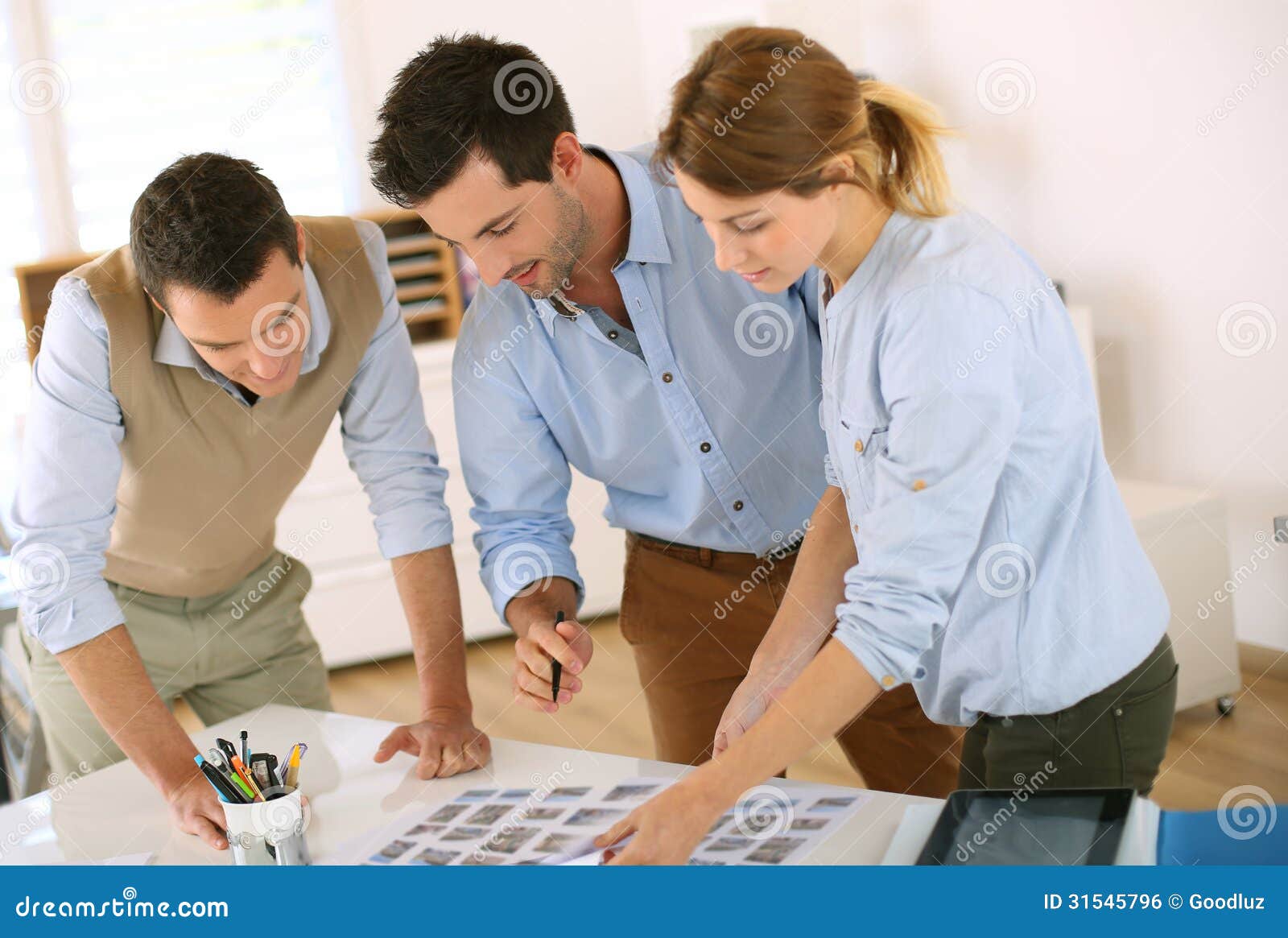 People working in office stock photo. Image of creative - 31545796