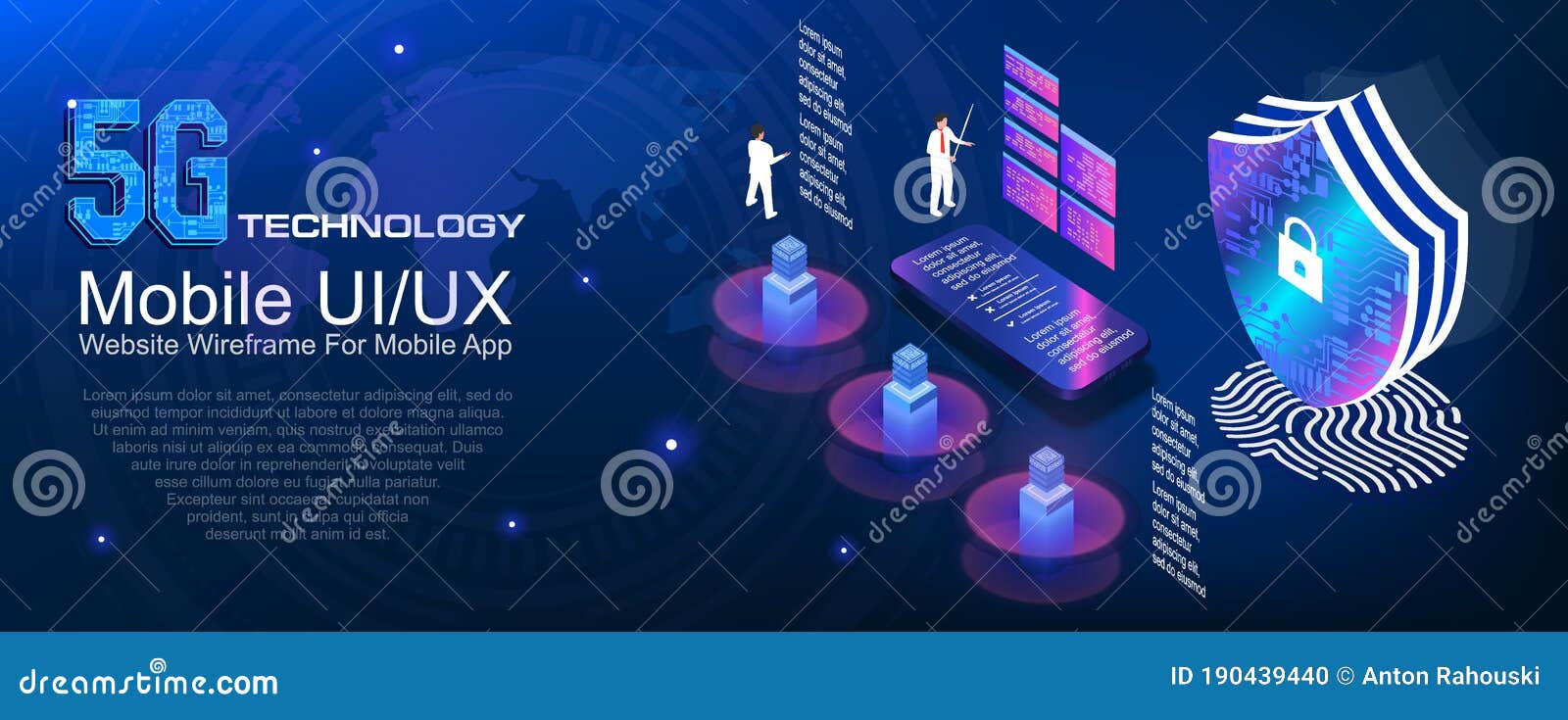 People Working on Protection System and Storing Digital Personal Data ...