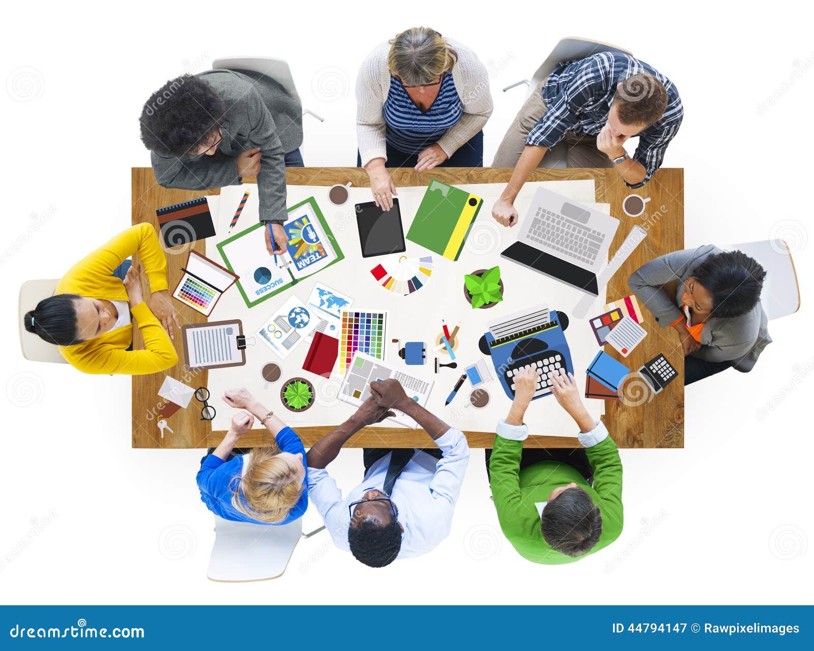 People Working Together on a Conference Table Stock Image - Image of ... People Working Together on a Conference Table Stock Image - Image of ...