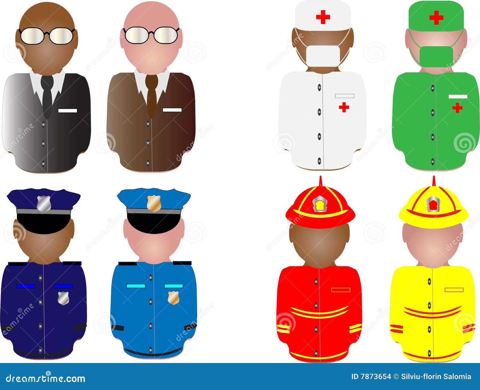 Work Uniforms Clipart