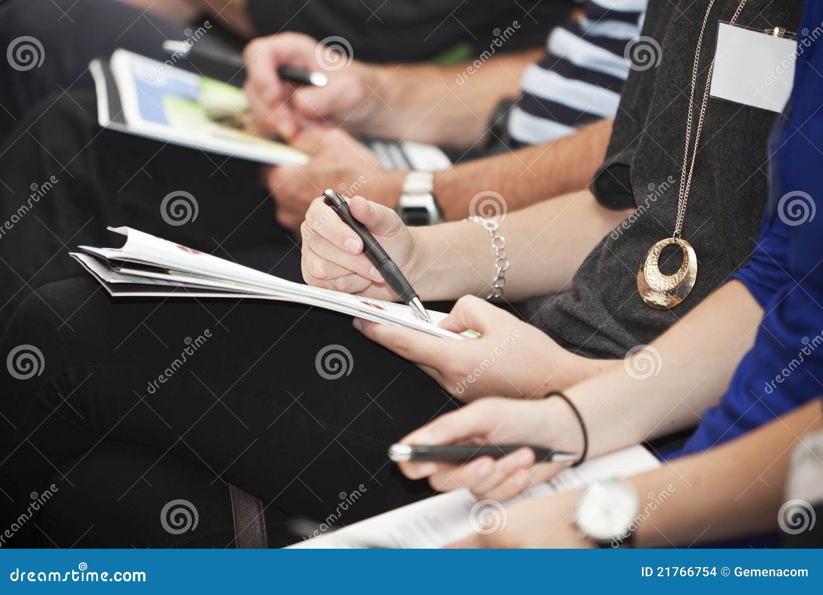 People writing stock photo. Image of horizontal, selective - 21766754