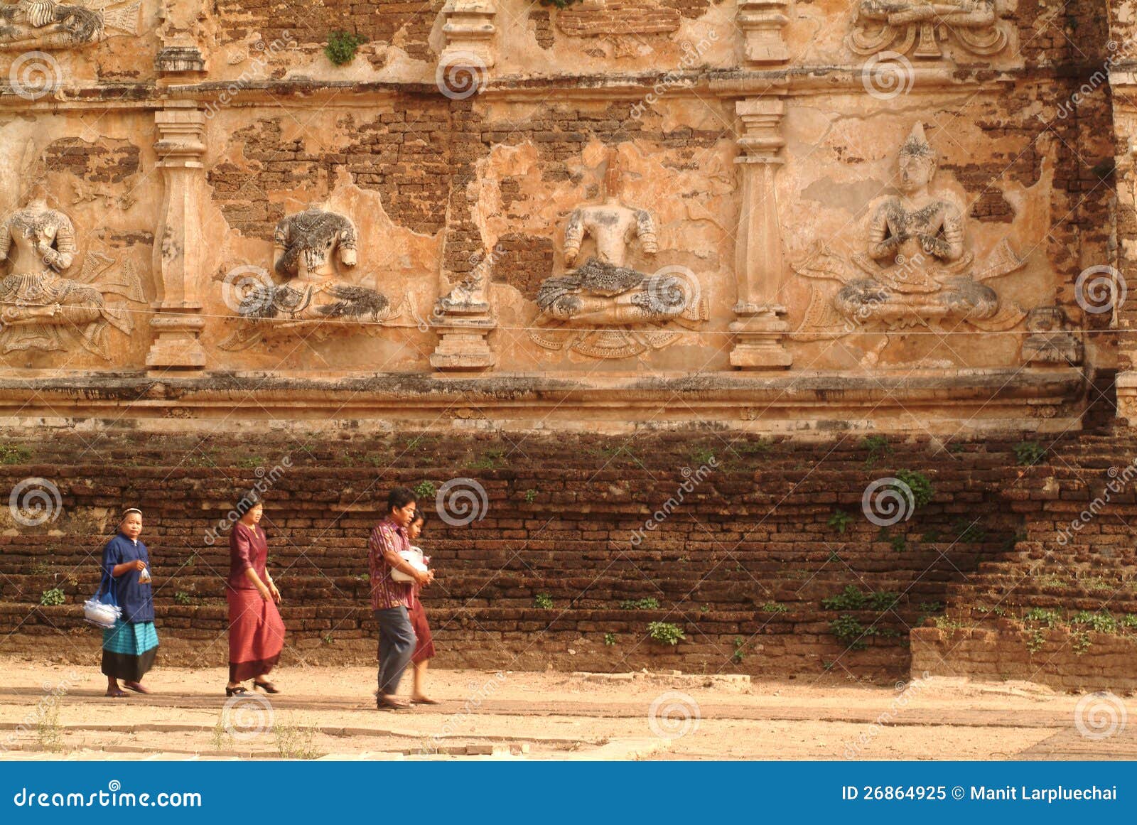 Peoples Walking in Ancient Temple. Editorial Image - Image of historic ...