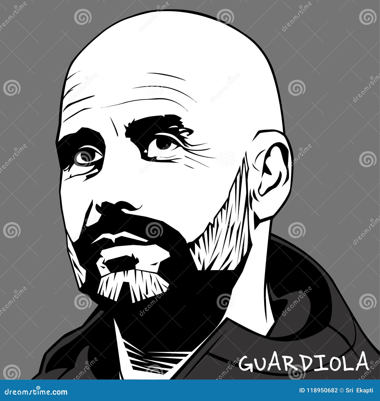 Pep Guardiola Editorial Image | CartoonDealer.com #118950682