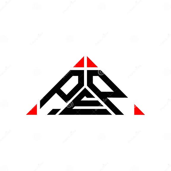 PEP Letter Logo Creative Design with Vector Graphic, PEP Stock Vector ...