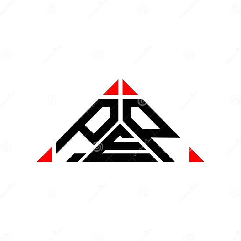 PEP Letter Logo Creative Design with Vector Graphic, PEP Stock Vector ...