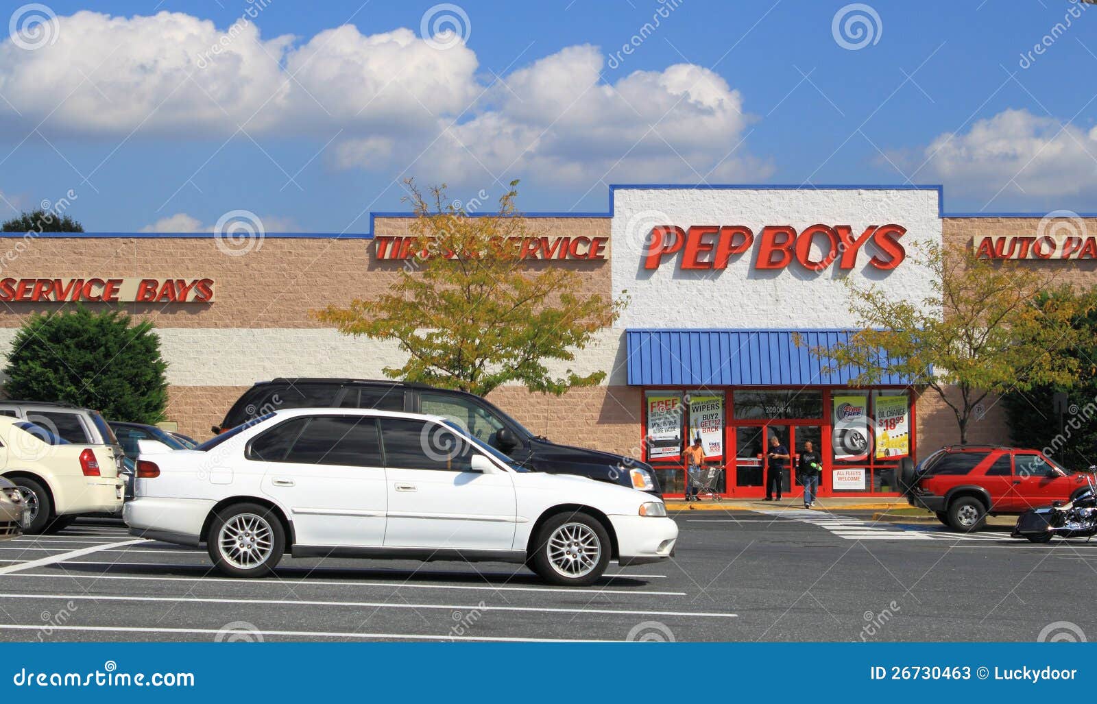 Pep Boys Auto Services editorial stock photo. Image of automotive ...