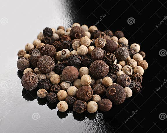 Peper mix spice stock image. Image of ingredient, closeup - 10751591