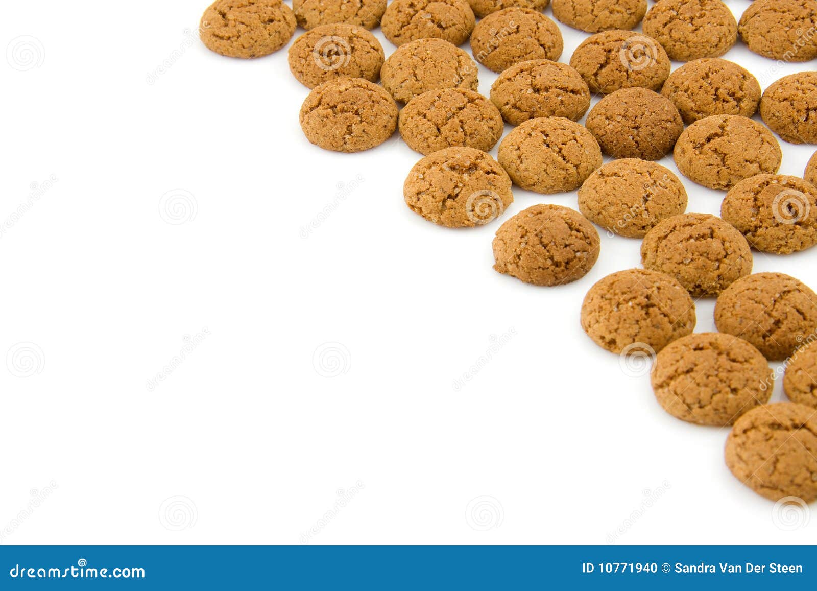 Pepernoten for Typical Dutch Sinterklaas Festivity Stock Photo - Image ...