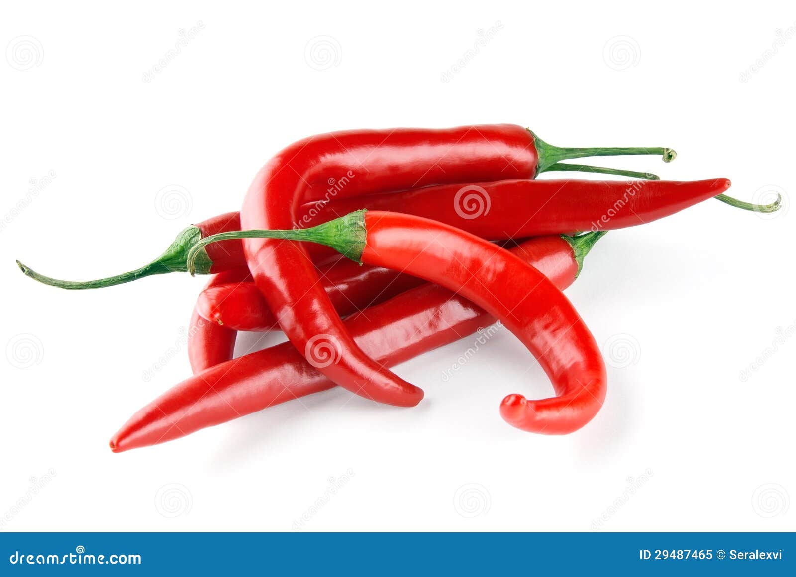 Peperoncino Rosso O Peperone Rosso Caldo Immagine Stock - Immagine di ...
