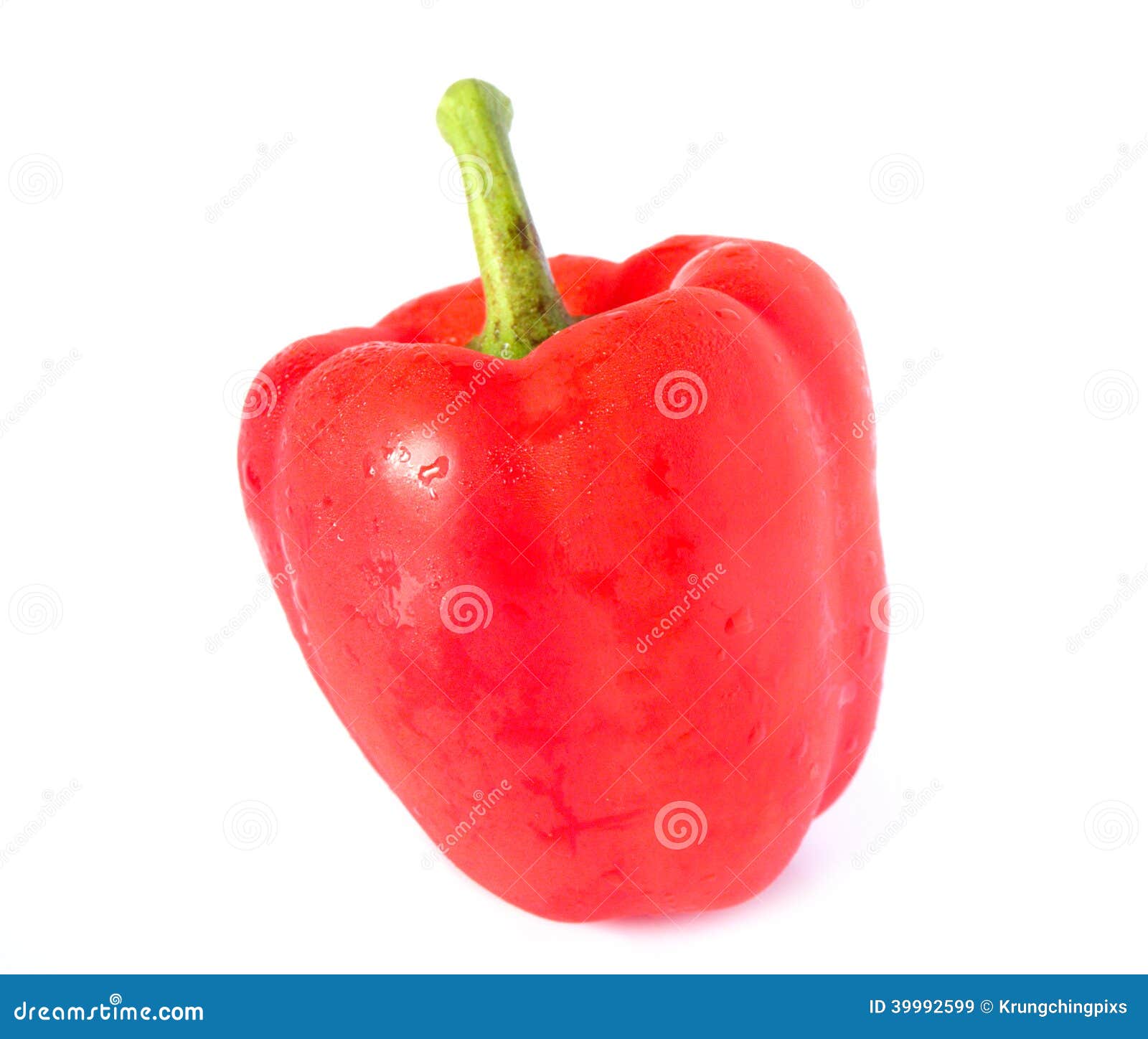 Peperone Dolce Rosso (pepe Bulgaro) Immagine Stock - Immagine di ...