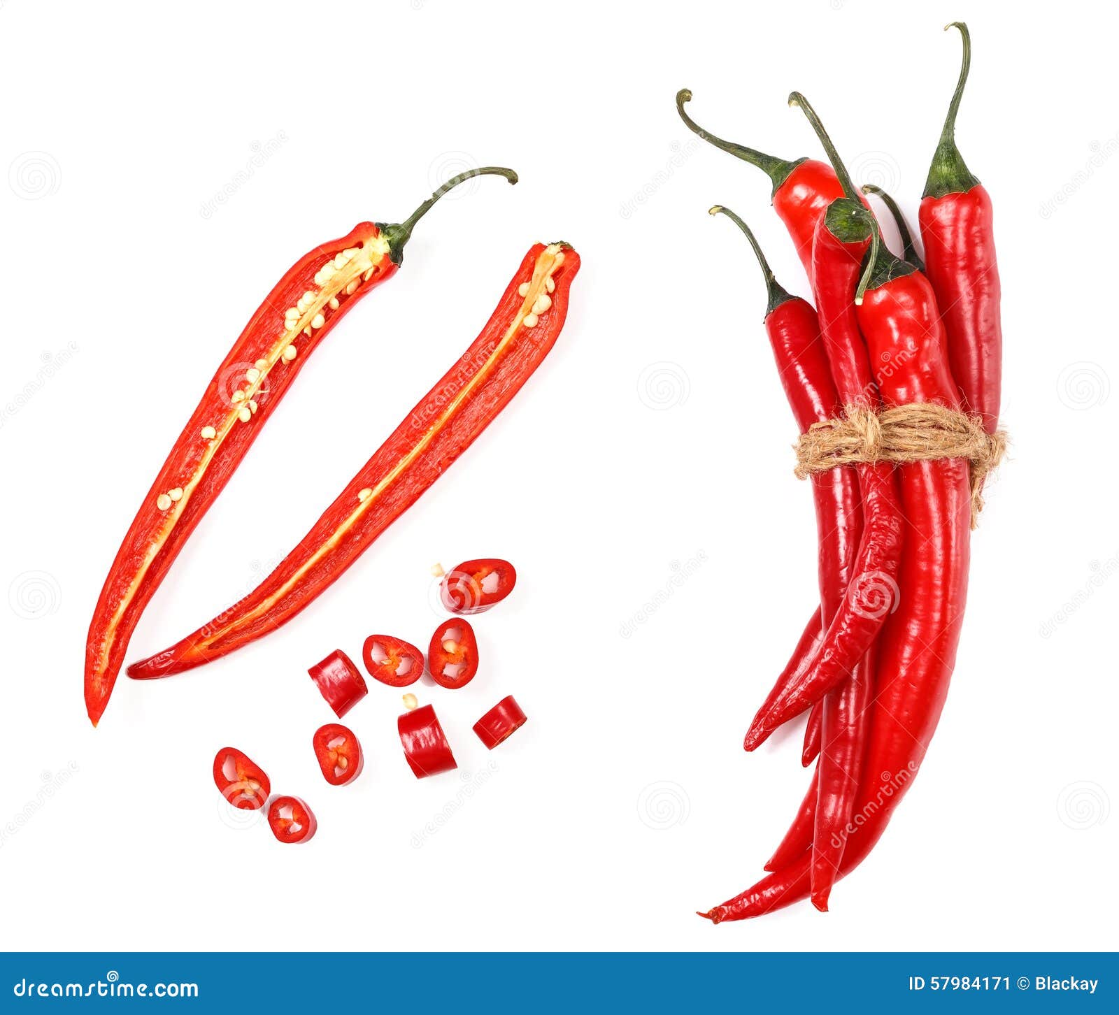 Peperoni Di Peperoncino Rosso Rosso Immagine Stock - Immagine di rosso ...
