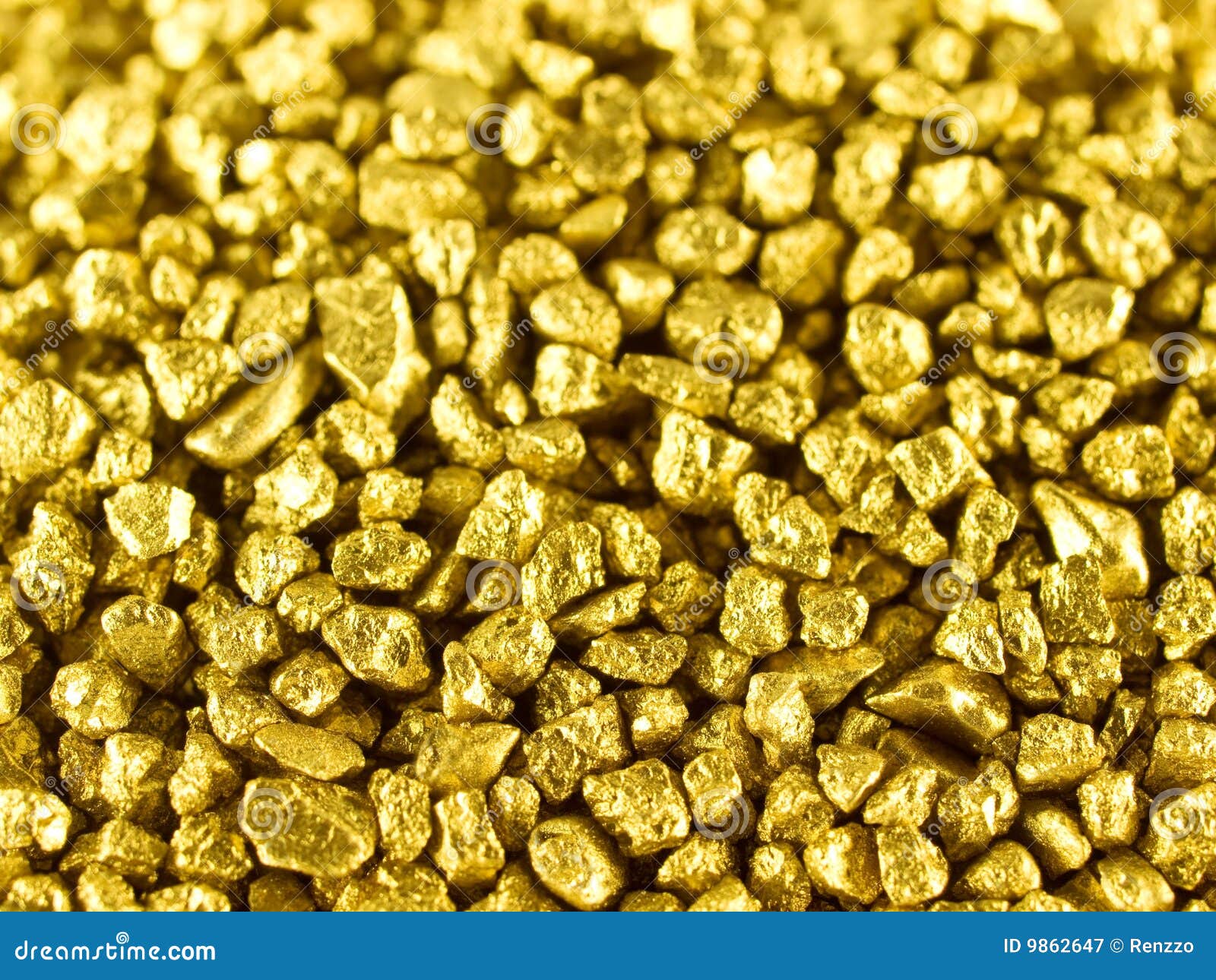 Pepite Di Oro a Macroistruzione Immagine Stock - Immagine di coperto ...