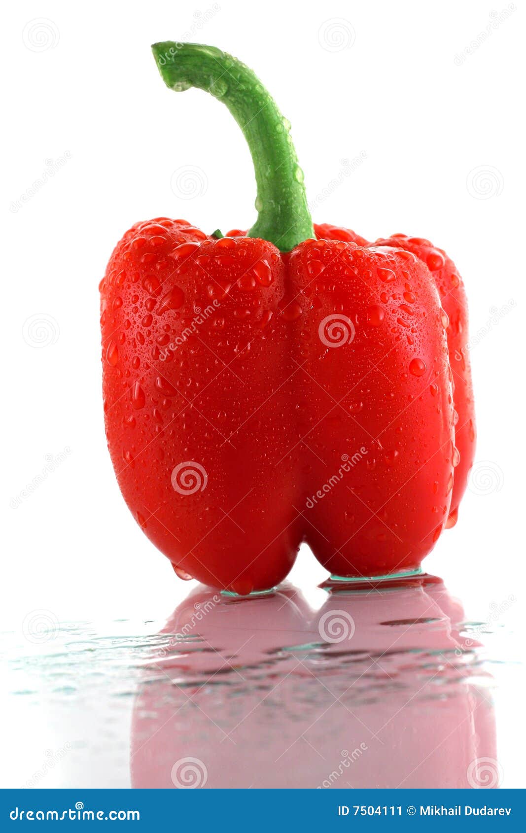 Pepper stock image. Image of pepper, stem, shape, color - 7504111