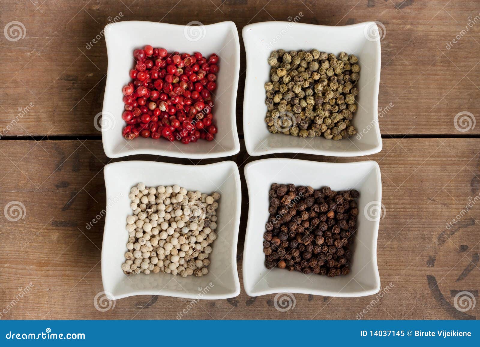 Pepper assortment stock image. Image of black, square - 14037145