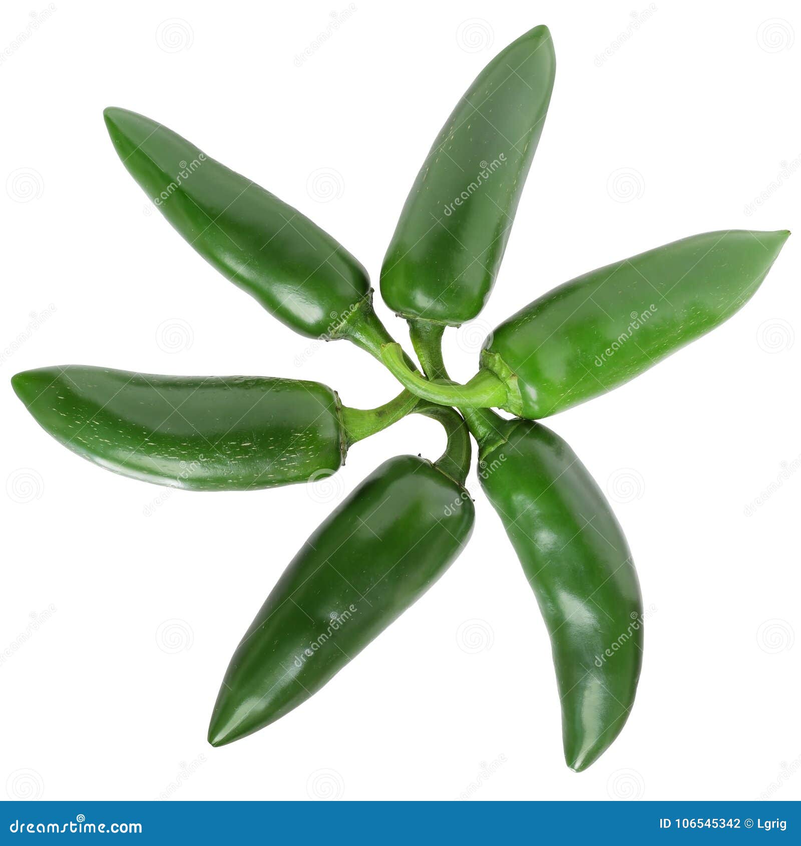 Pepper Chili Stack Top View Stock Photo - Image of healthy, freshness ...