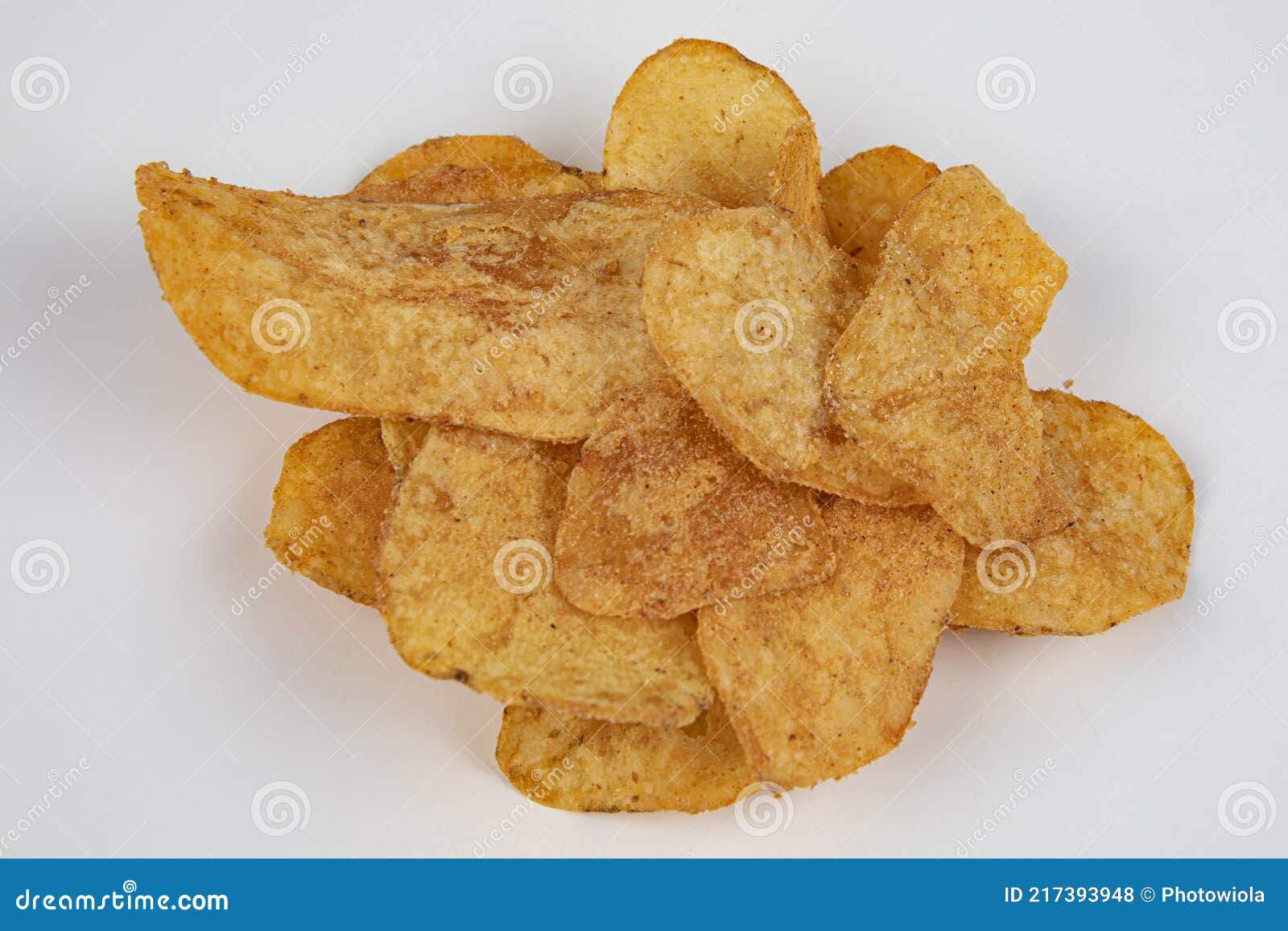 Pepper chips stock photo. Image of fast, calories, crispy - 217393948