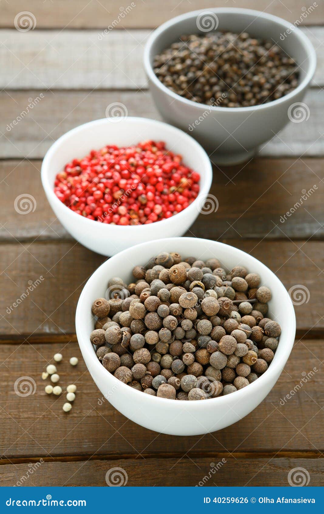 Pepper condiment mix stock photo. Image of white, closeup - 40259626
