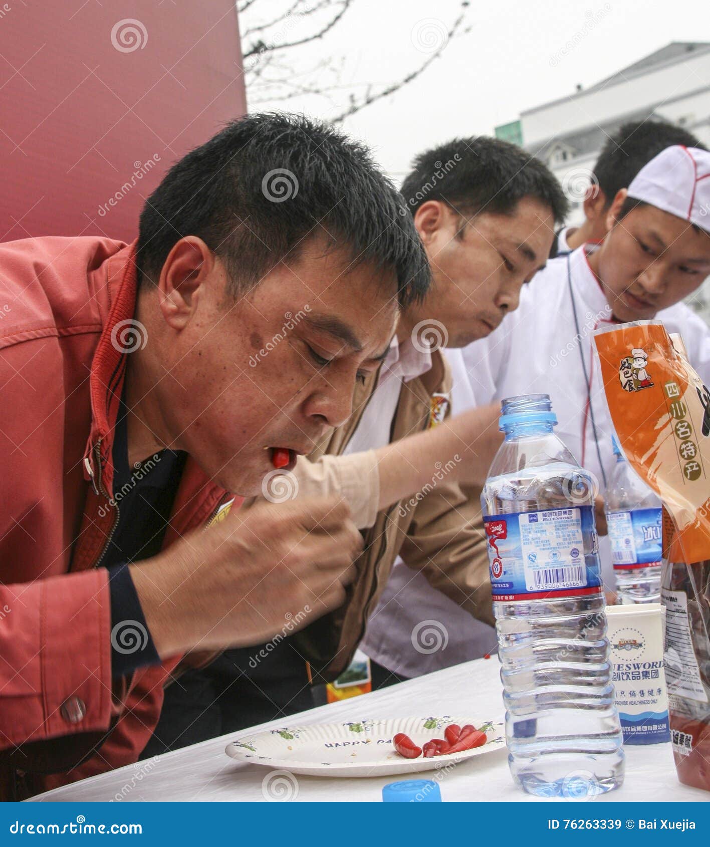 Pepper Eating Competition in Chengdu, China Editorial Stock Image ...