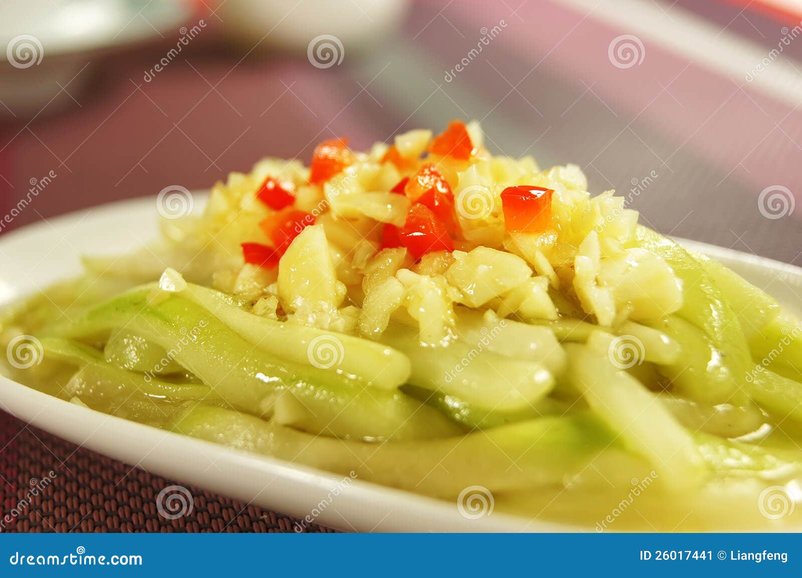 Pepper fried gourd stock image. Image of delicious, gourmet - 26017441