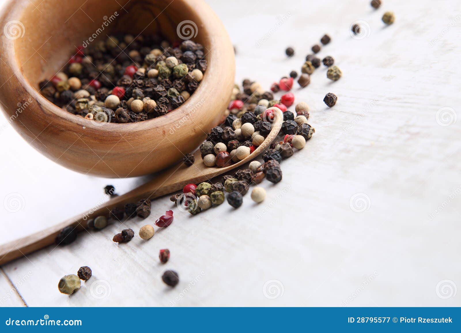 Pepper grains stock image. Image of multicoloured, mortar - 28795577
