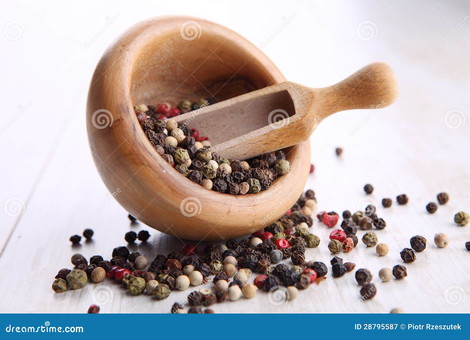 Pepper grains stock image. Image of wood, pepper, pound - 28795587