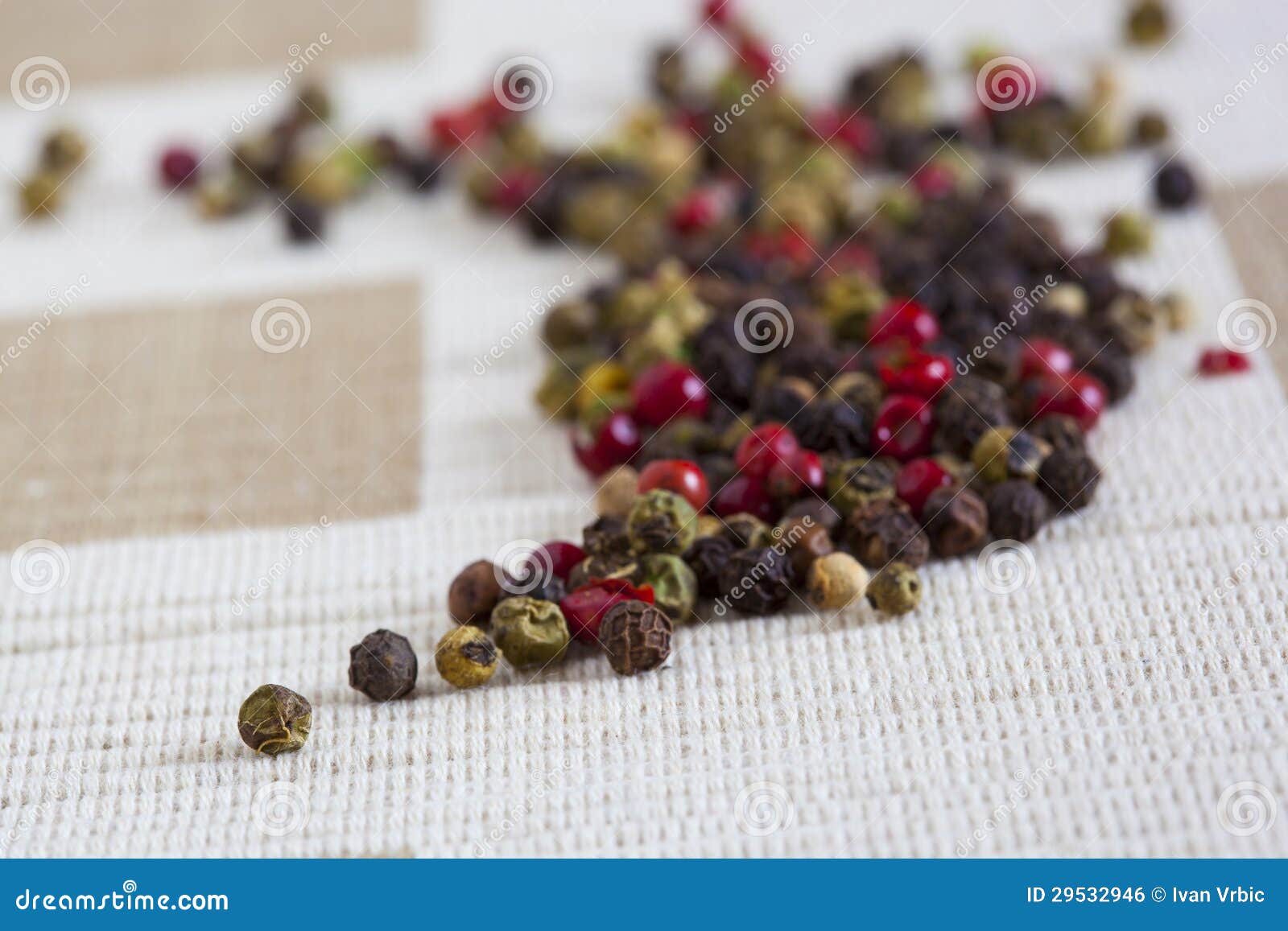 Pepper grains stock photo. Image of culinary, spicy, spice - 29532946