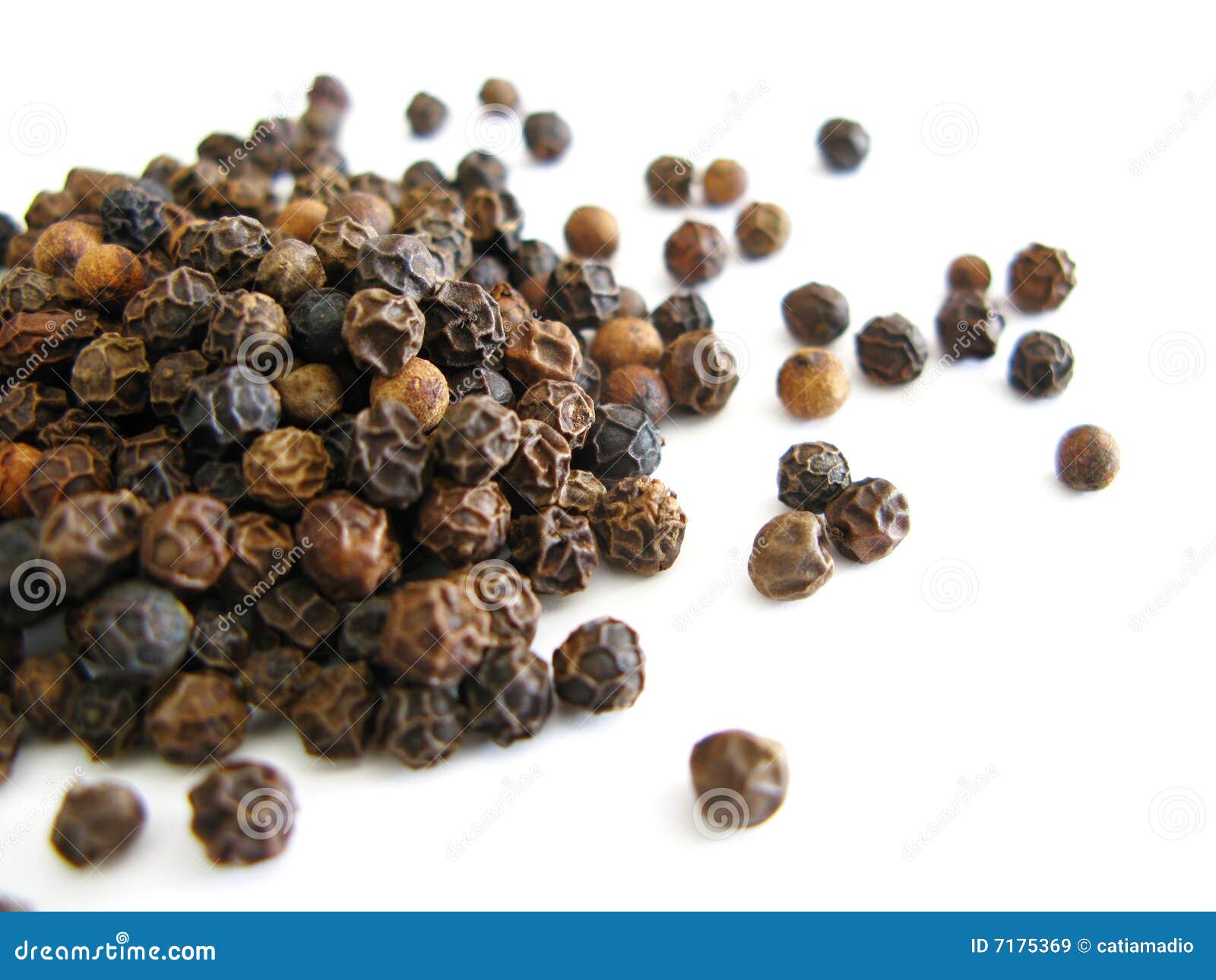 Pepper grains stock image. Image of cook, grain, pepper - 7175369
