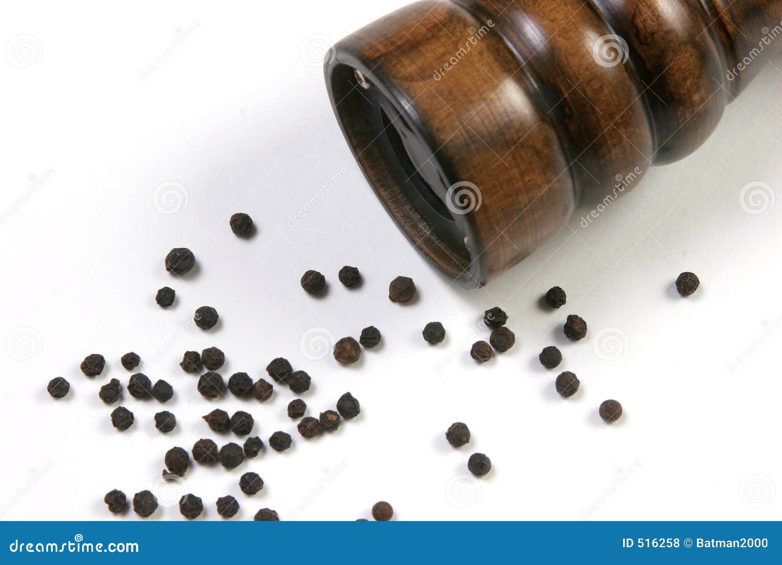 Pepper grinder closeup stock photo. Image of flavor, grained - 516258