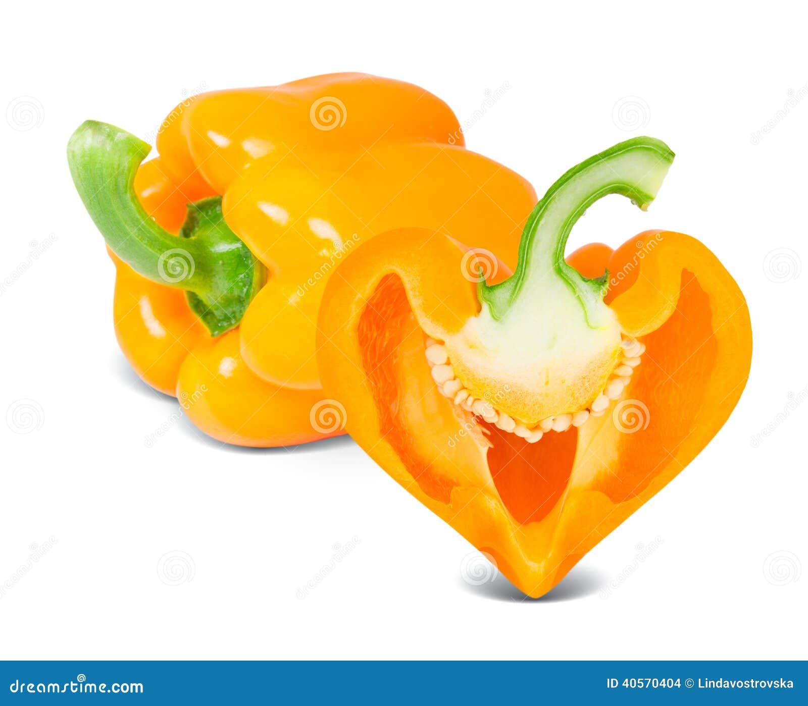 Pepper heart stock photo. Image of nature, meal, heart - 40570404