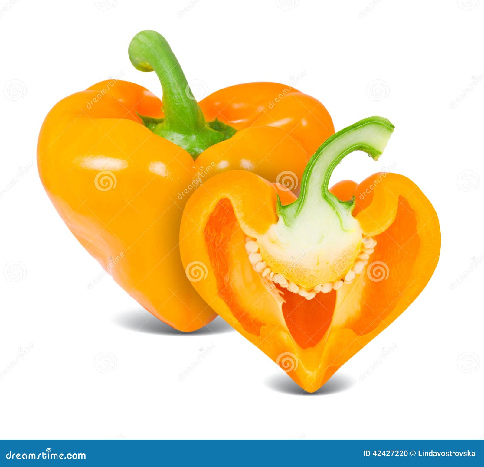 Pepper heart stock photo. Image of color, agriculture - 42427220