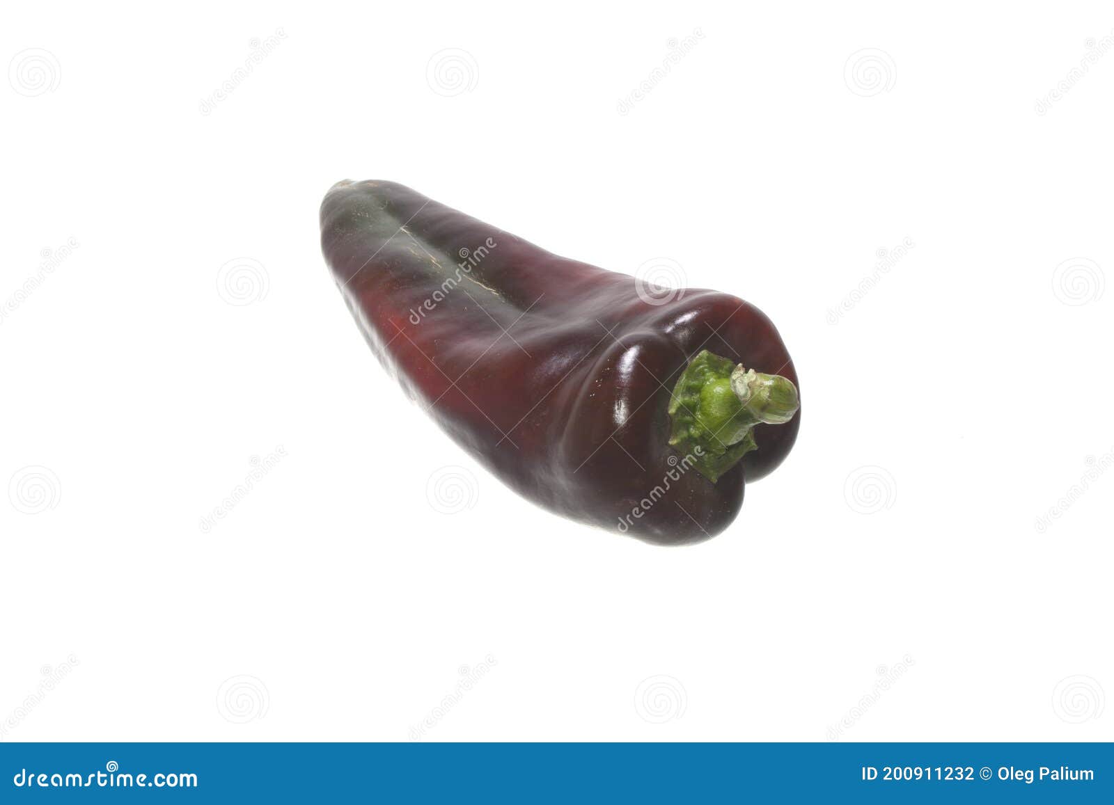 Pepper Isolated on White Background Stock Photo - Image of food ...