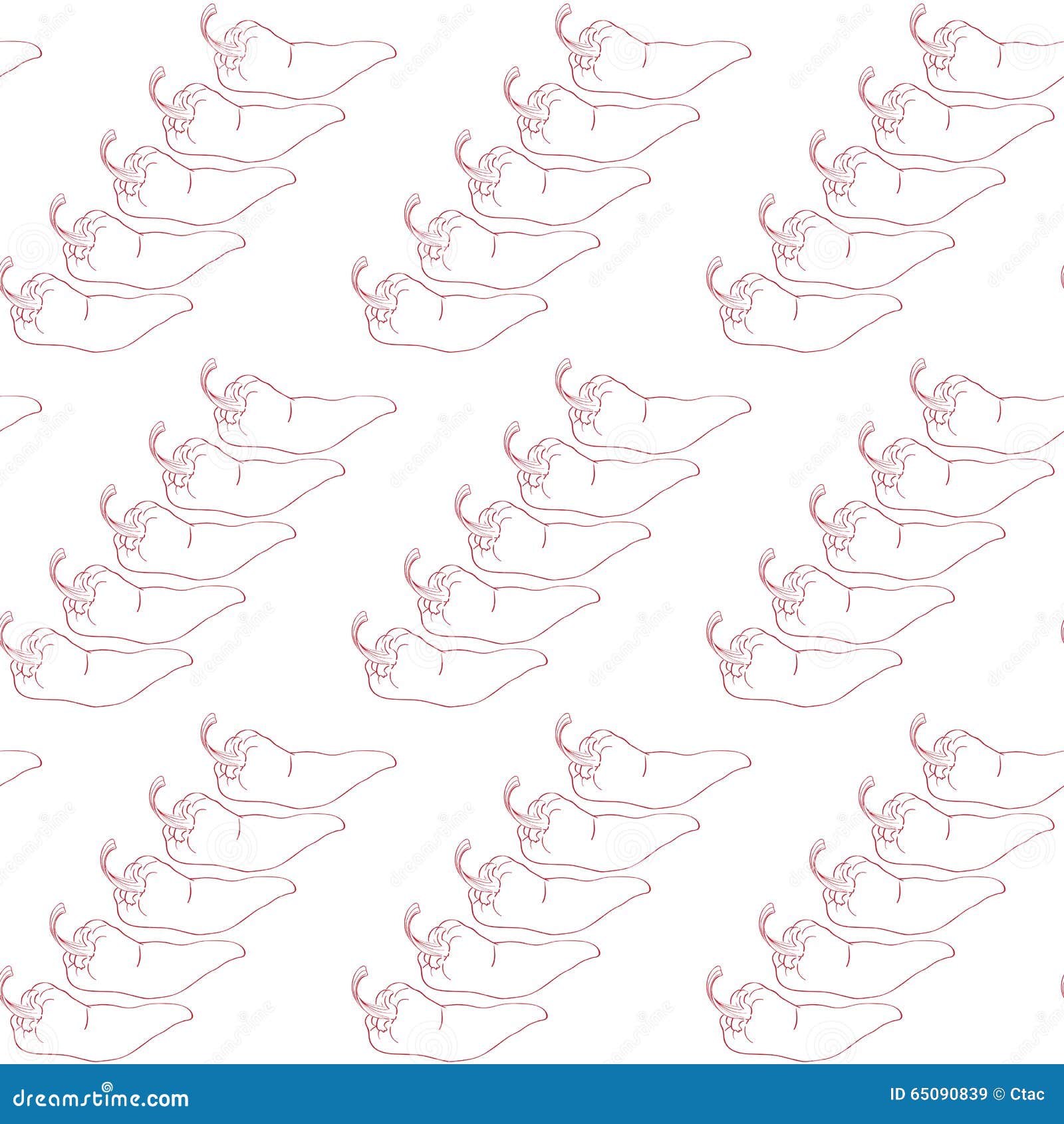 Pepper pattern stock vector. Illustration of seamless - 65090839