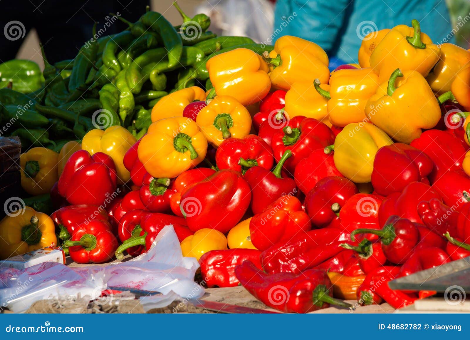 Pepper stock photo. Image of colors, sunshine, pepper - 48682782