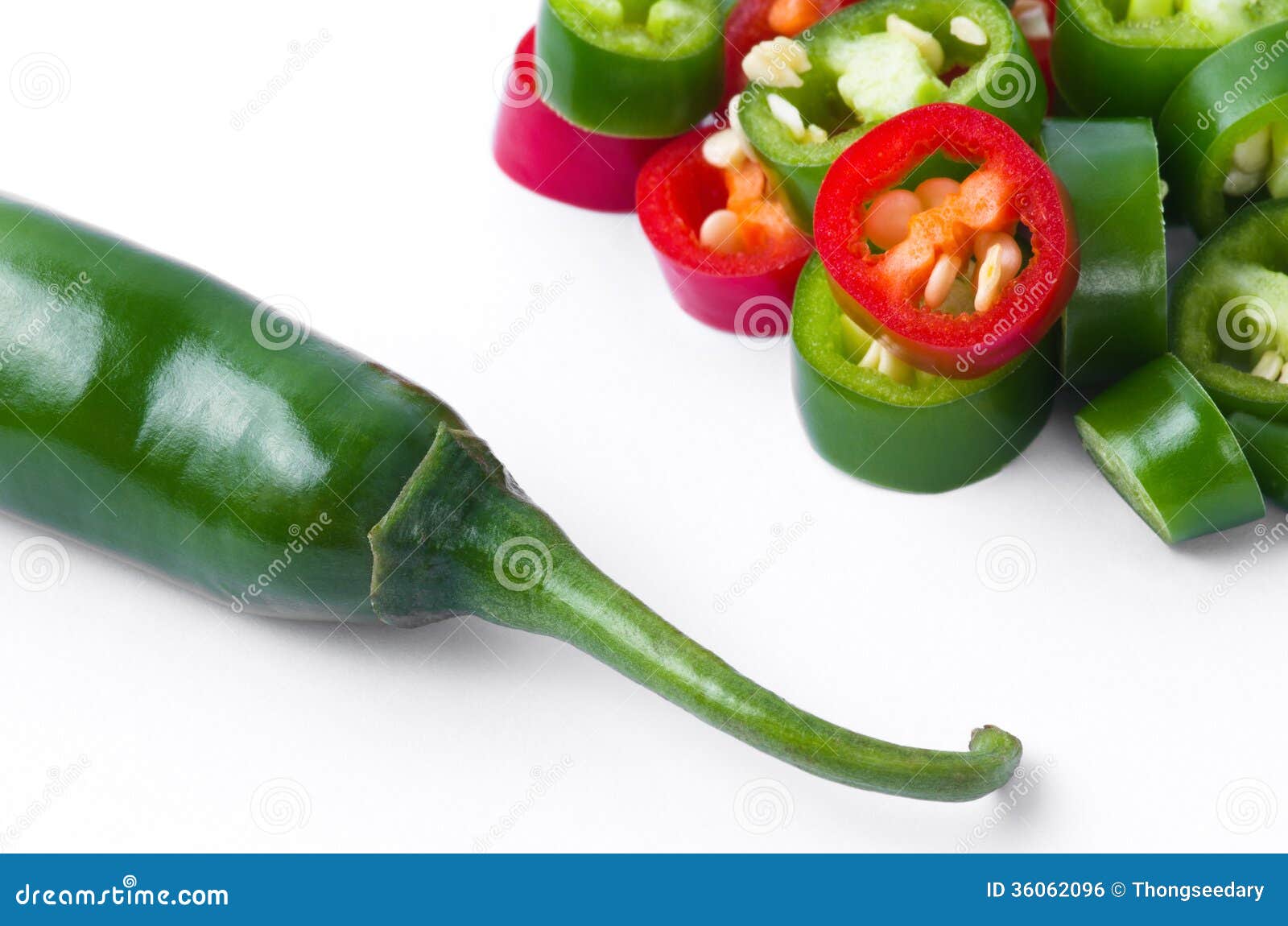 Pepper pieces stock photo. Image of healthy, fiery, capsicum - 36062096